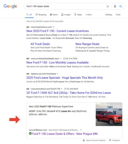 Does Zero-Click Search & Ranking for SERP Features Matter? - Dealer Teamwork