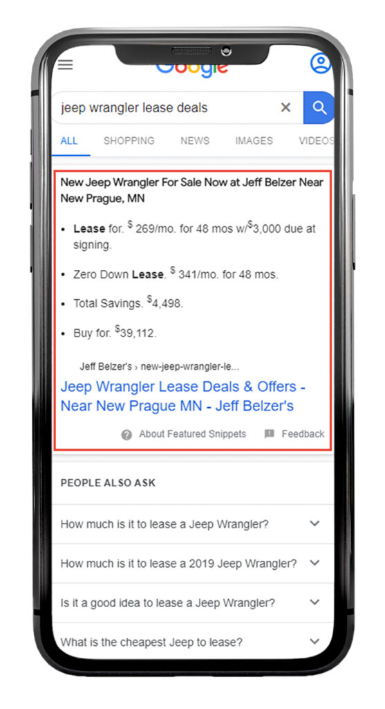 Does Zero-Click Search & Ranking for SERP Features Matter? - Dealer Teamwork