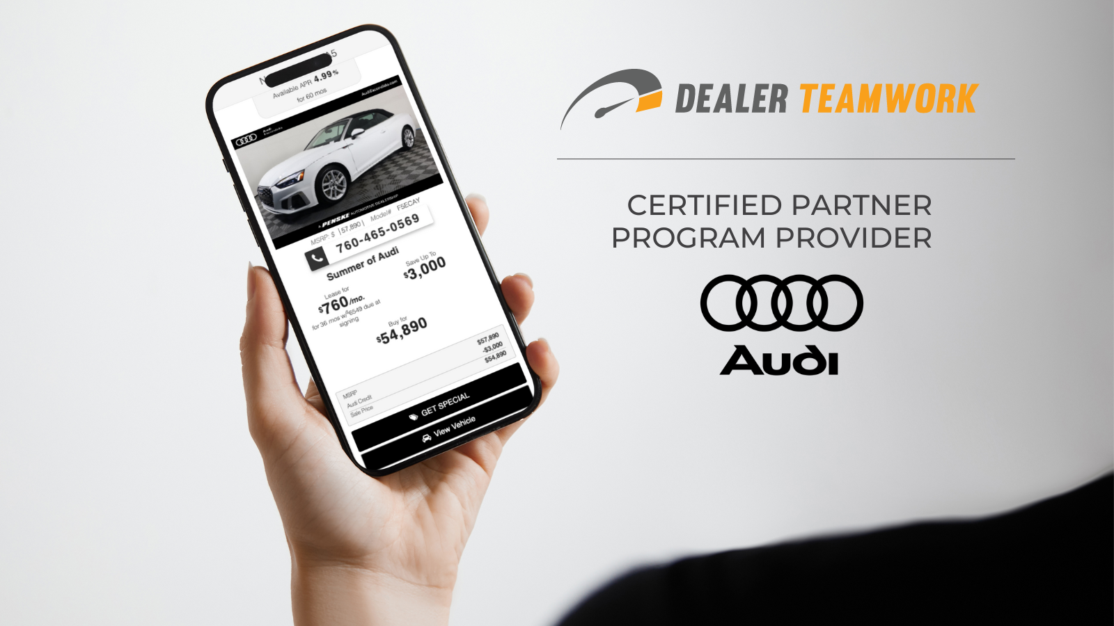 Audi Certified Provider Program Partner - Dealer Teamwork